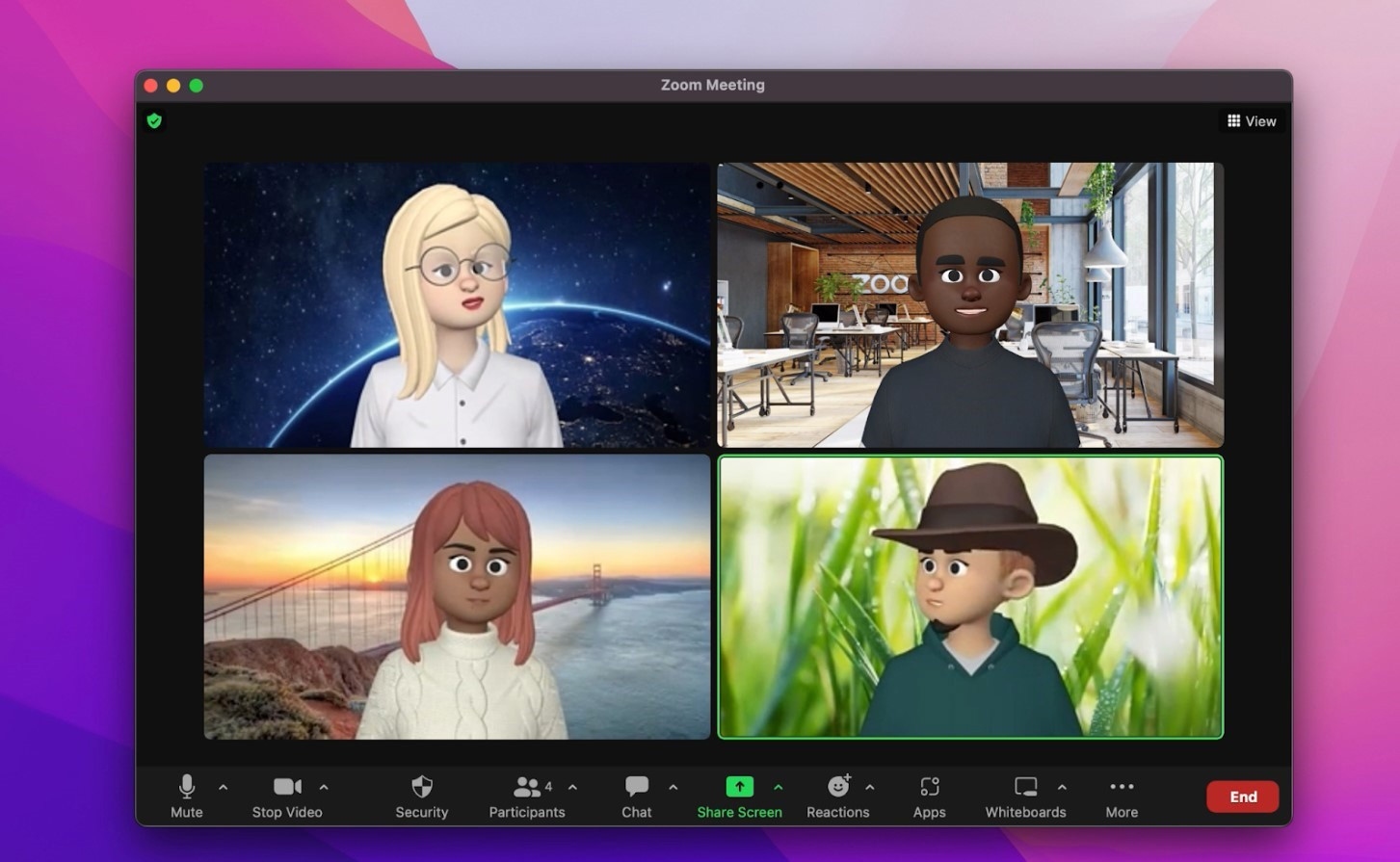 Zoom presenta novedades para los mensajes y avatares personalizables