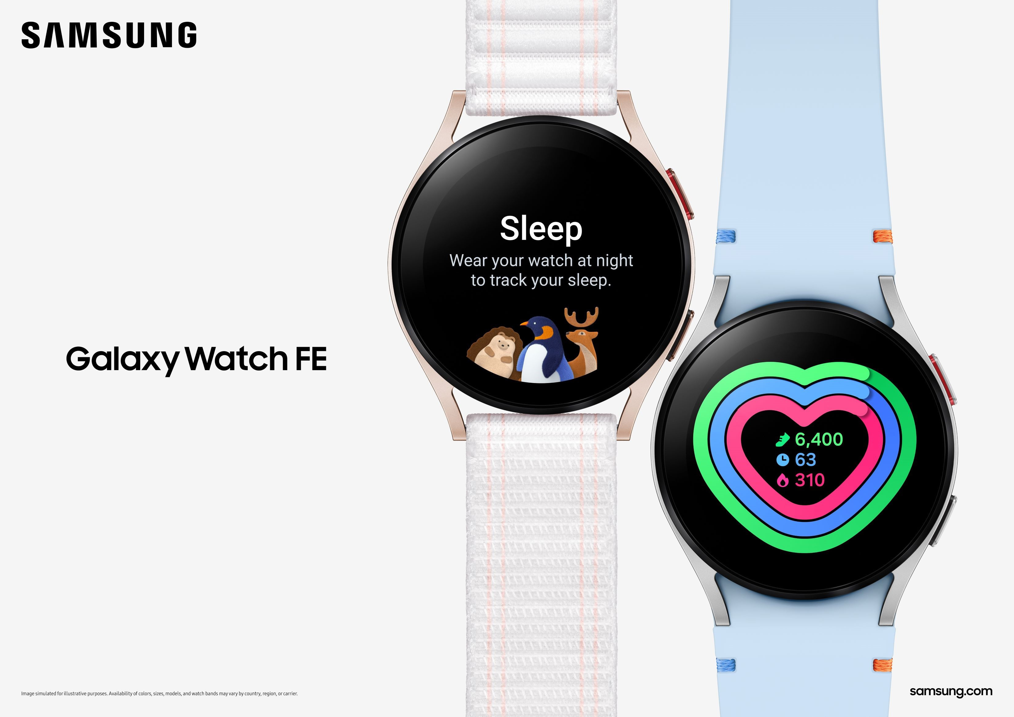 El nuevo Samsung Galaxy Watch FE equipa sensor BioActive para funciones de monitorización de ...