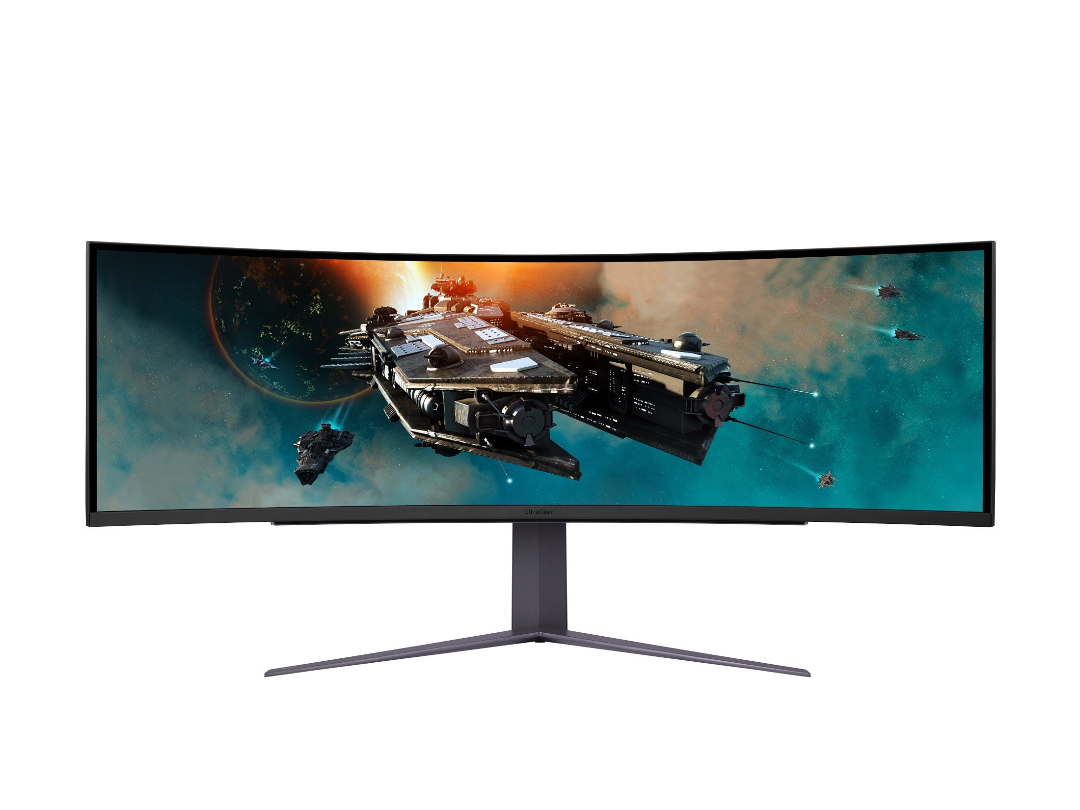 El nuevo monitor gaming LG UltraGear tiene una pantalla curva de 49 ...