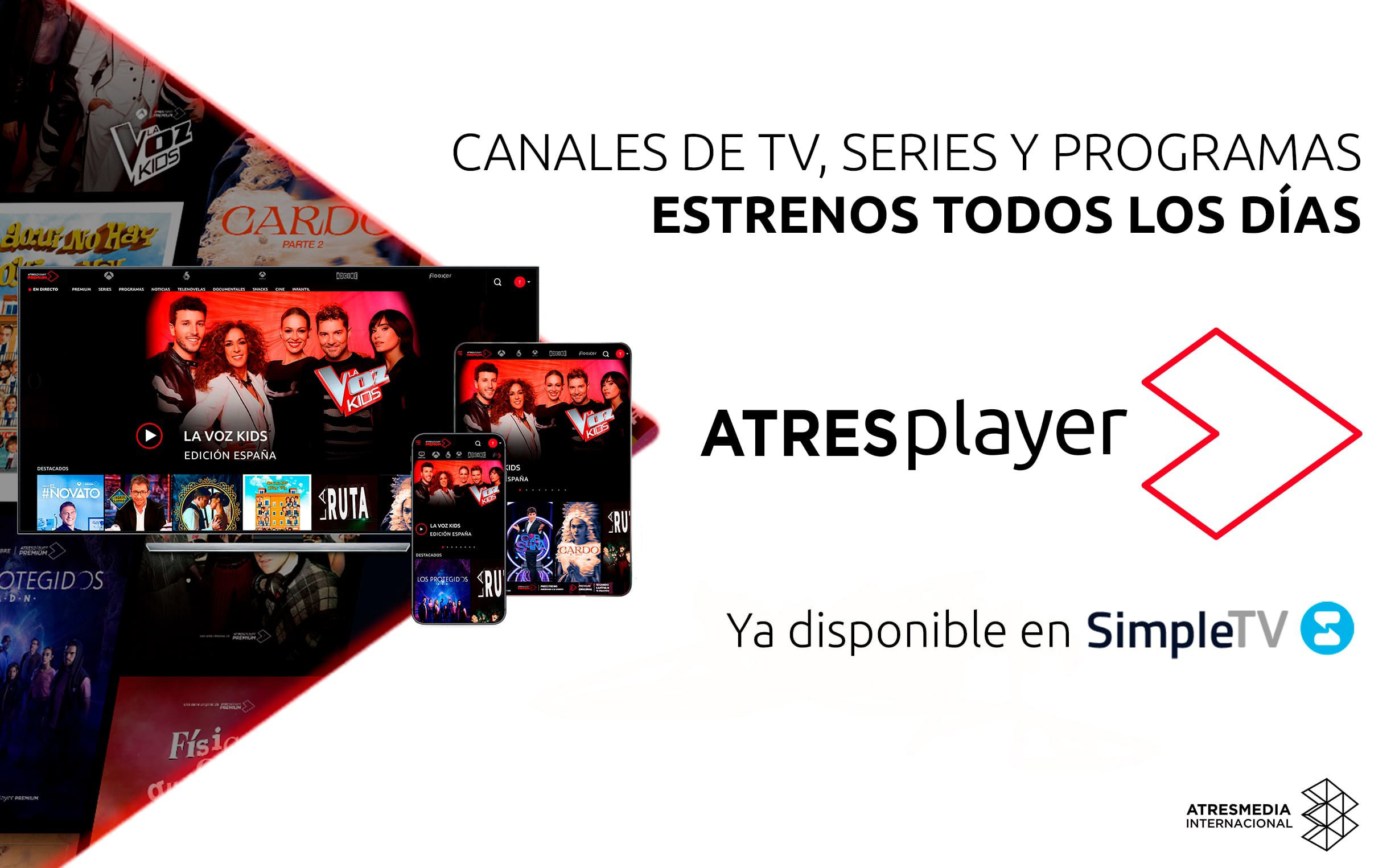 La plataforma ATRESplayer ya está disponible en Simpletv y Atrescine ...