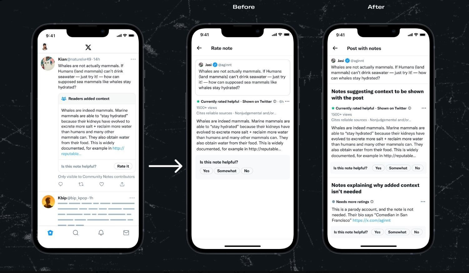 X (Twitter) espera que las Notas de la Comunidad sean "más reflexivas y ...
