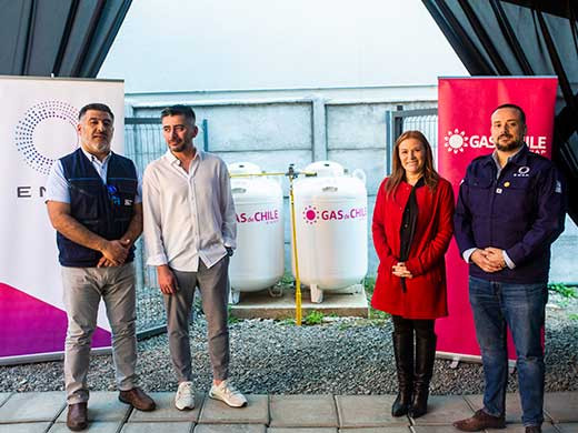 Gas de Chile inicia su venta de gas a granel
