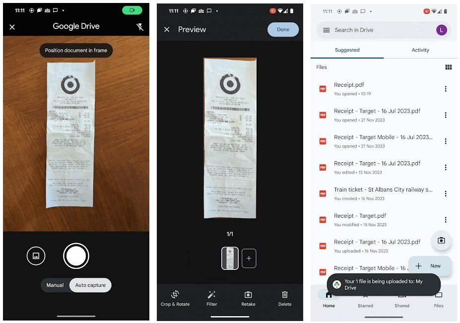Google amplía las capacidades del escáner de Drive en Android y lo ...