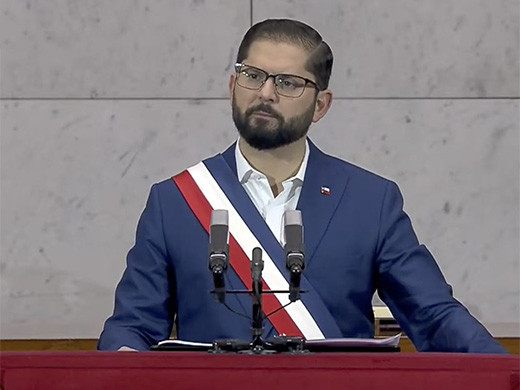 Gabriel Boric Font, presentó su tercera Cuenta Pública ante el Congreso ...